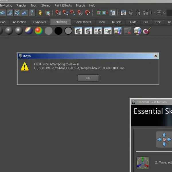 Maya fatal error attempting to save in C document - Techyv.com Maya fatal error attempting to save in C document - Techyv.com